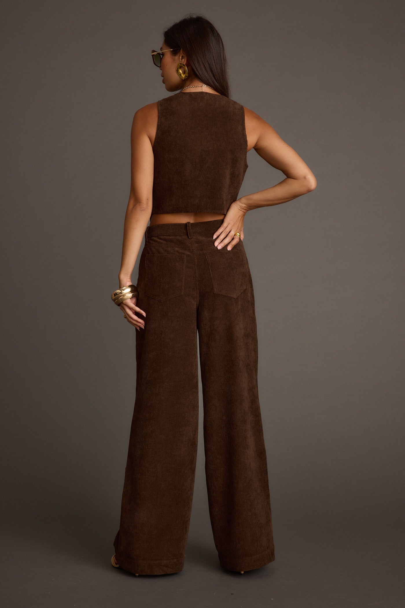 Diane Brown Corduroy Vest – 12th Tribe