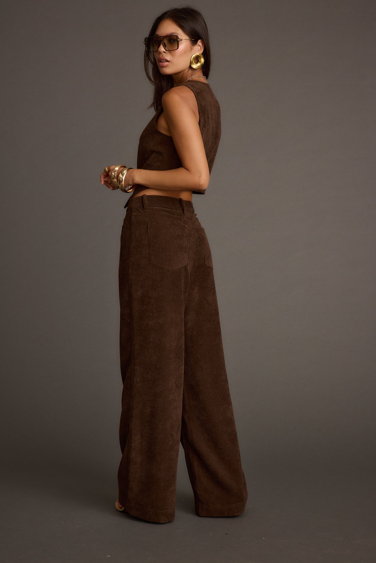 Diane Brown Corduroy Vest – 12th Tribe