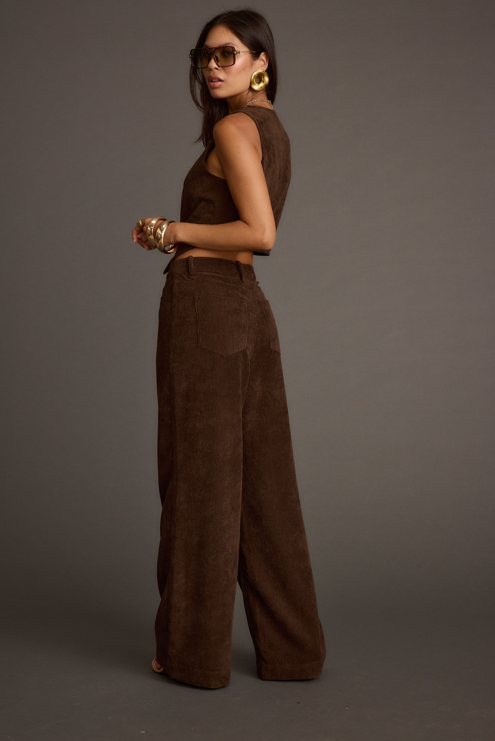 Diane Brown Corduroy Vest – 12th Tribe