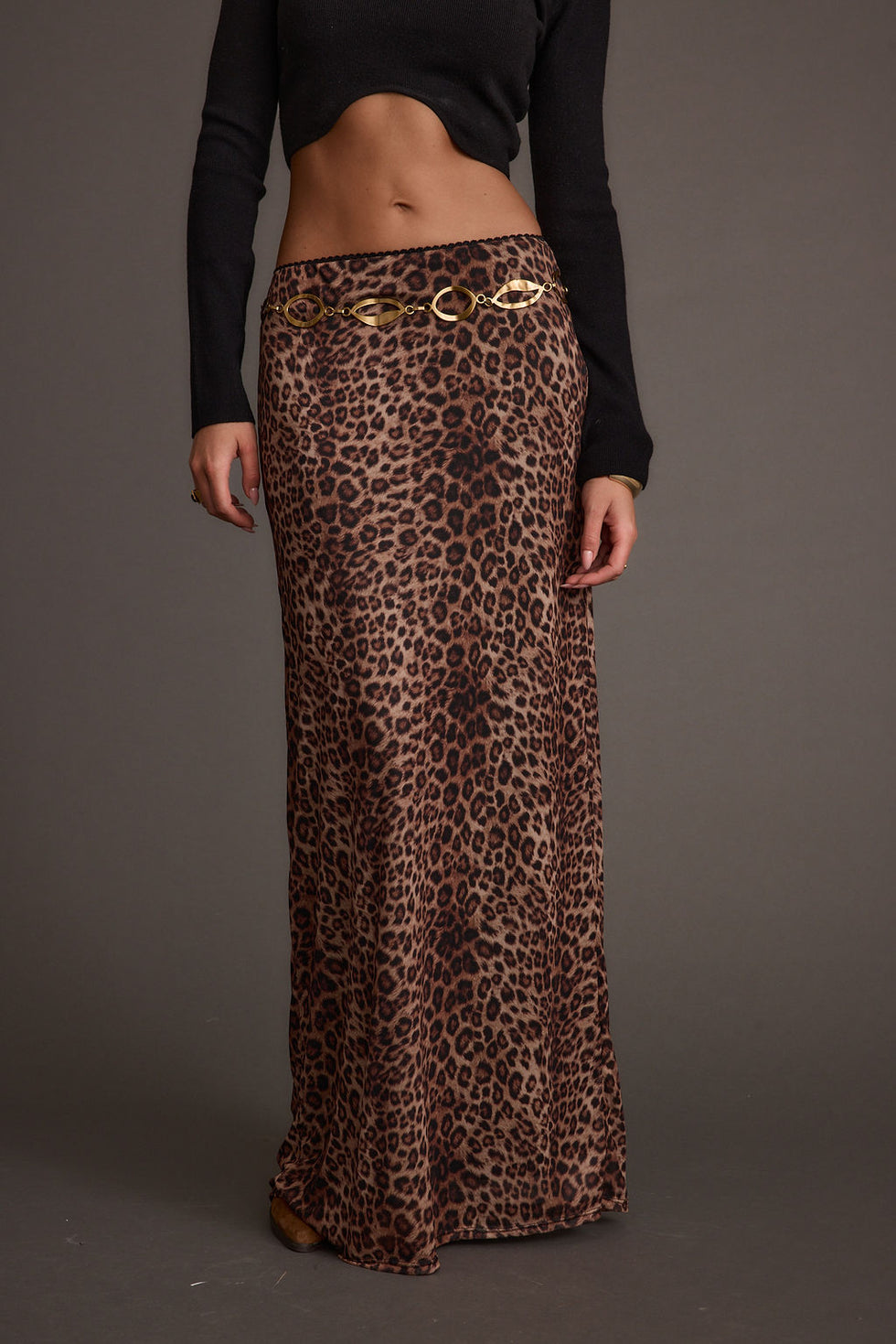 Julia Leopard Print Maxi Skirt – 12th Tribe